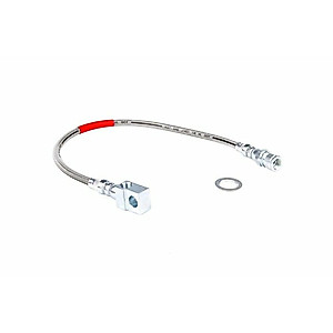 Rough Country Rear Stainless Brake Line for 71-87 GMC C15/K15 | 4-6" - 89335S