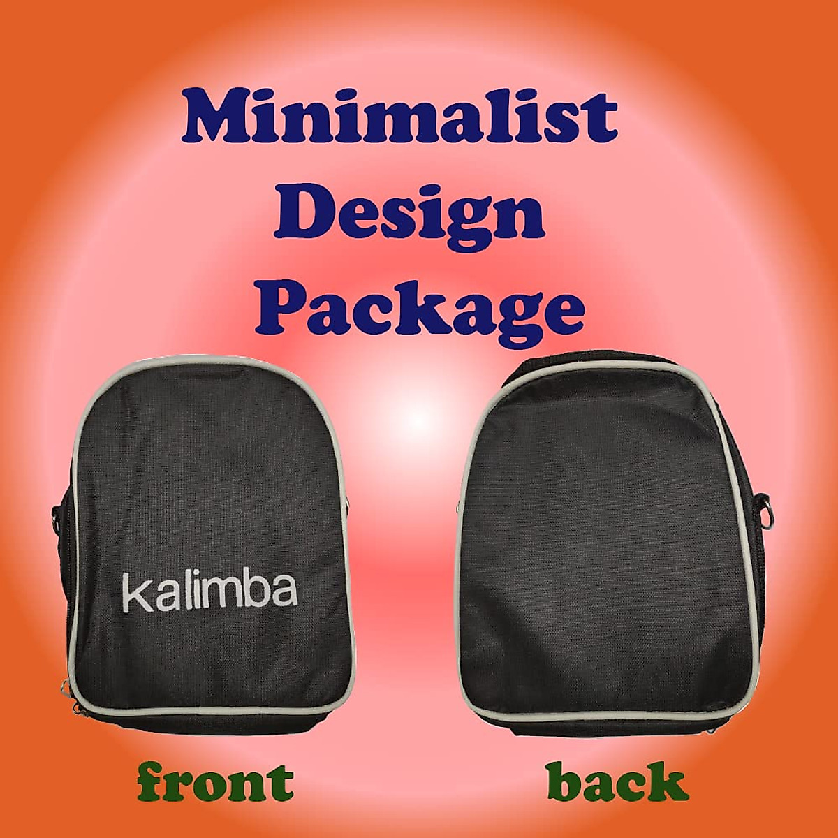 Jackie Waterproof cross soft case of Mbira, Kalimba,Thumb Piano, Likembe, Sansula