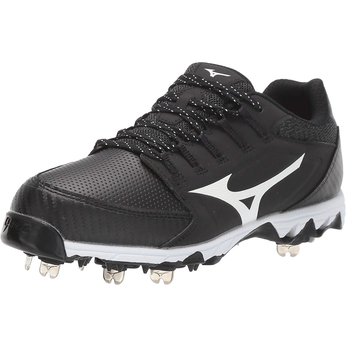 Mizuno womens 9-spike Swift 6 Low Metal Baseball Cleats, Royal-white, 9.5 US