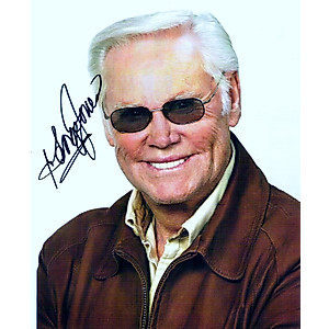 Kirkland George Jones 8 X 10 Photo Autograph on Glossy Photo Paper
