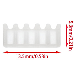 VAKTOK 16PCS Gear Comb for Vertical Blind Vertical Curtain Repair Gear for Vertical Curtain Repair Vertical Curtain Replacement Accessories