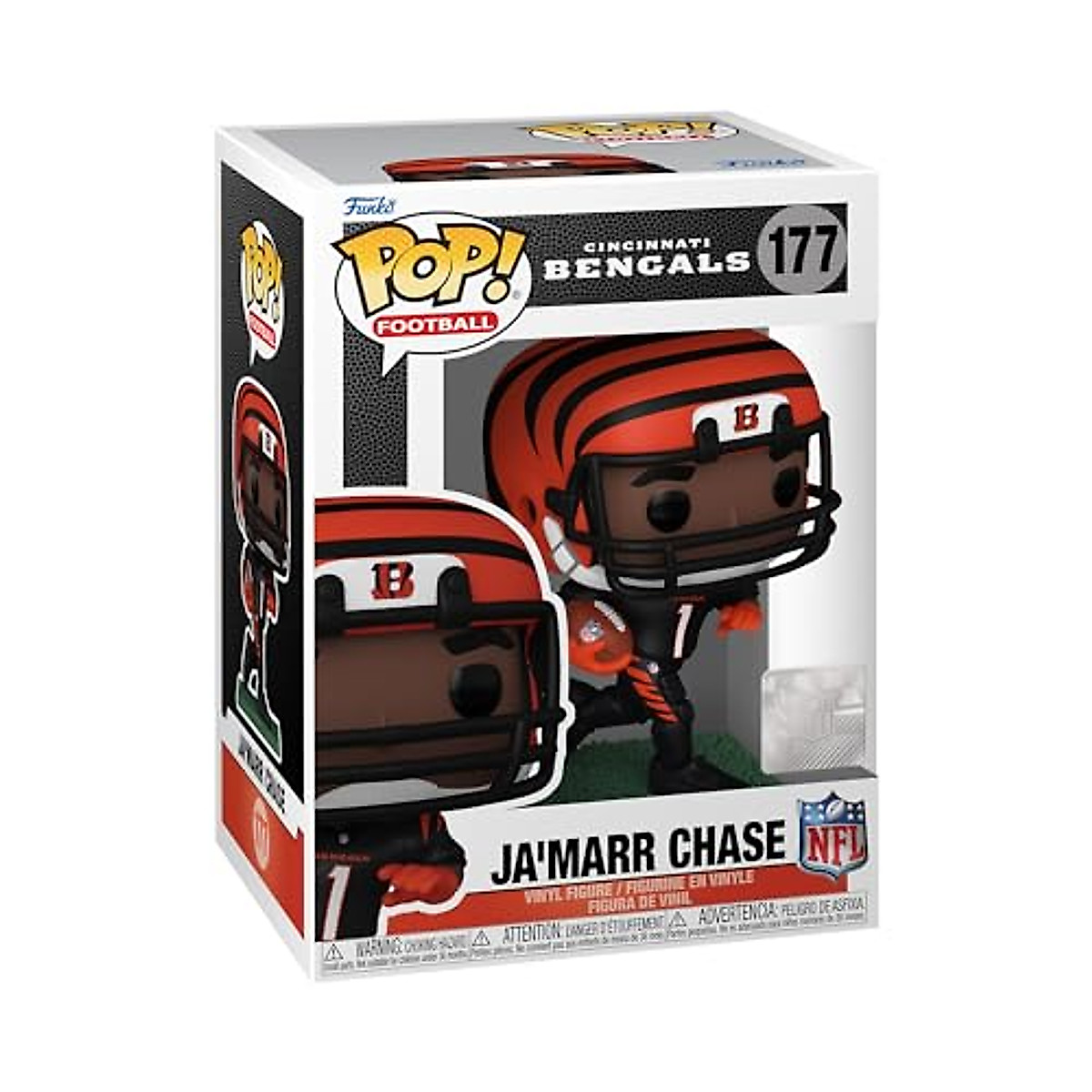 Funko Ja'Marr Chase (Cincinnati Bengals) NFL Pop! Series 10