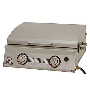 Solaire SOL-AA23A-LP AllAbout Double Burner Infrared Gas Grill, Stainless Steel