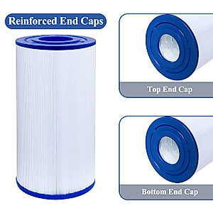 Cryspool Spa Filter Compatible with C-4335, PRB35-IN, R173431, spa Filter 5 x 9 1/4, Guardain 409-219, FC-2385, 03FIL1300, 35 sq.ft, 2 Pack