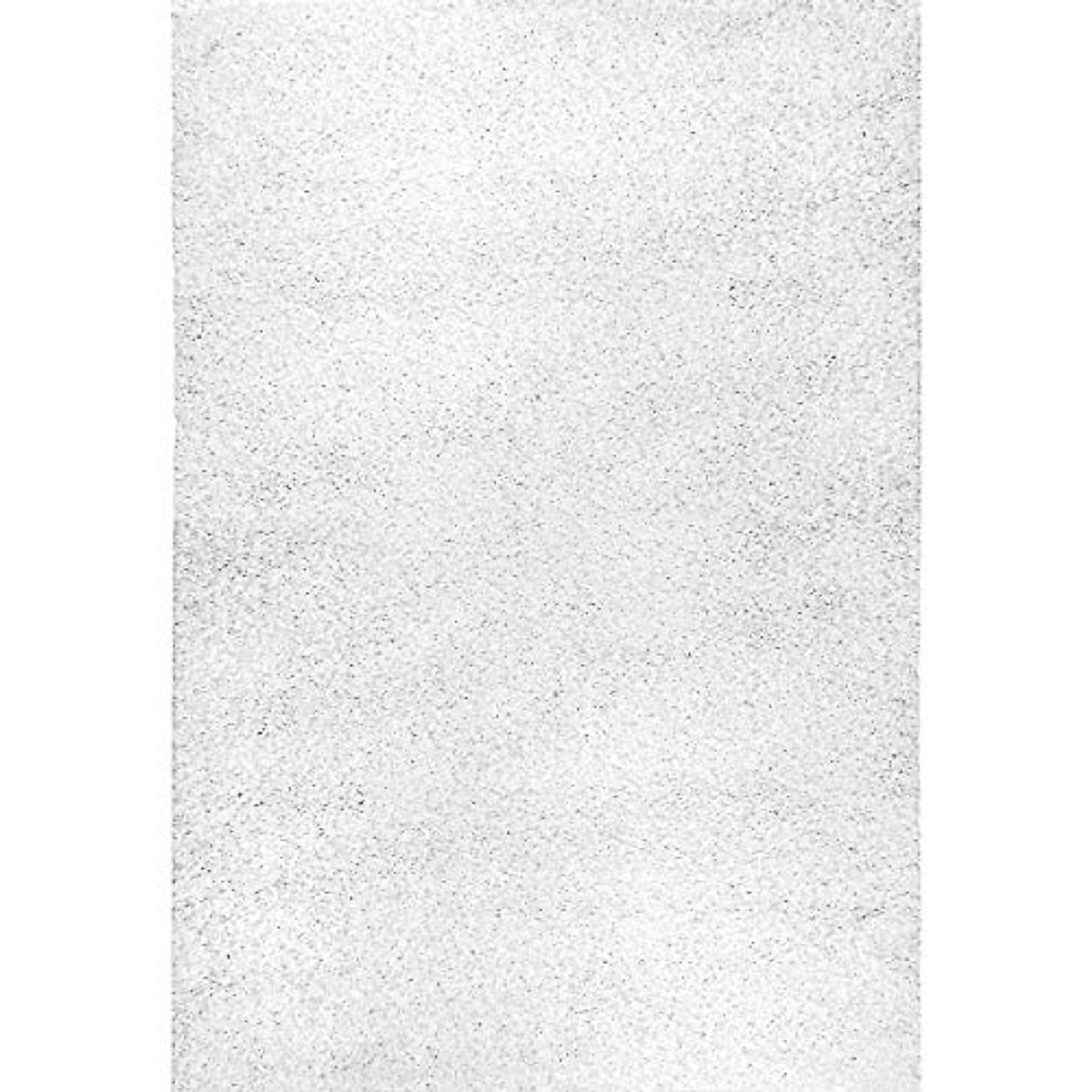 nuLOOM Wowshag Area Rug, 5' 3" x 7' 6", White