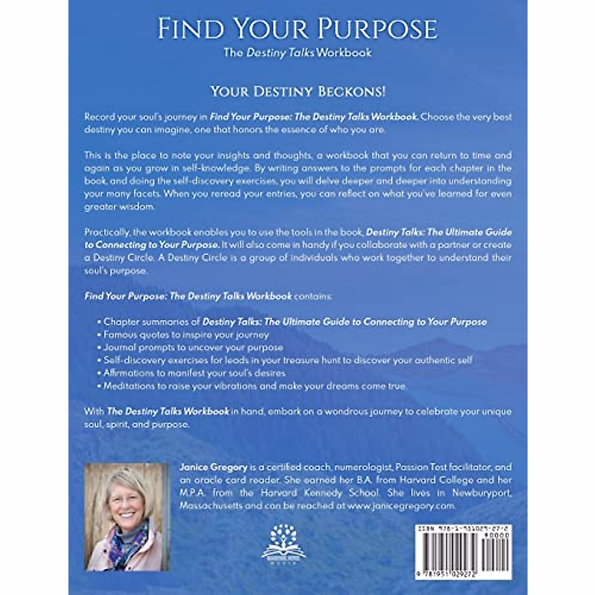 Find Your Purpose: The Destiny Talks Workbook
