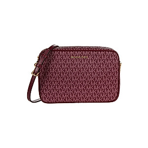 Michael Kors Jet Set Large East/West Crossbody Dark Berry One Size