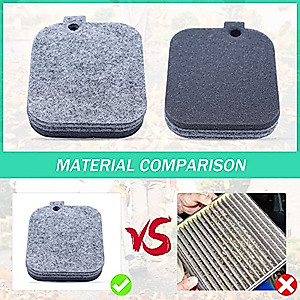 Adefol 5Pcs Air Filter for Stihl BG55 BG45 BG46 BG65 BG85 SH85 SH55 BR45 BR45C Backback Leaf Blower Replace 42291201800