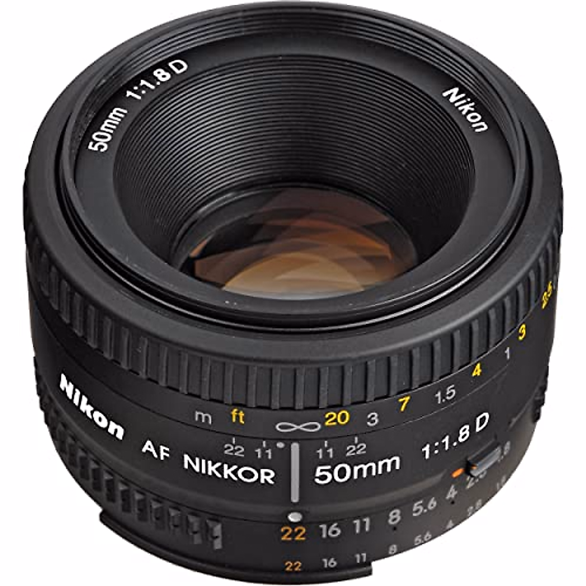 Nikon AF FX NIKKOR 50mm f/1.8D Lens for Nikon DSLR Cameras