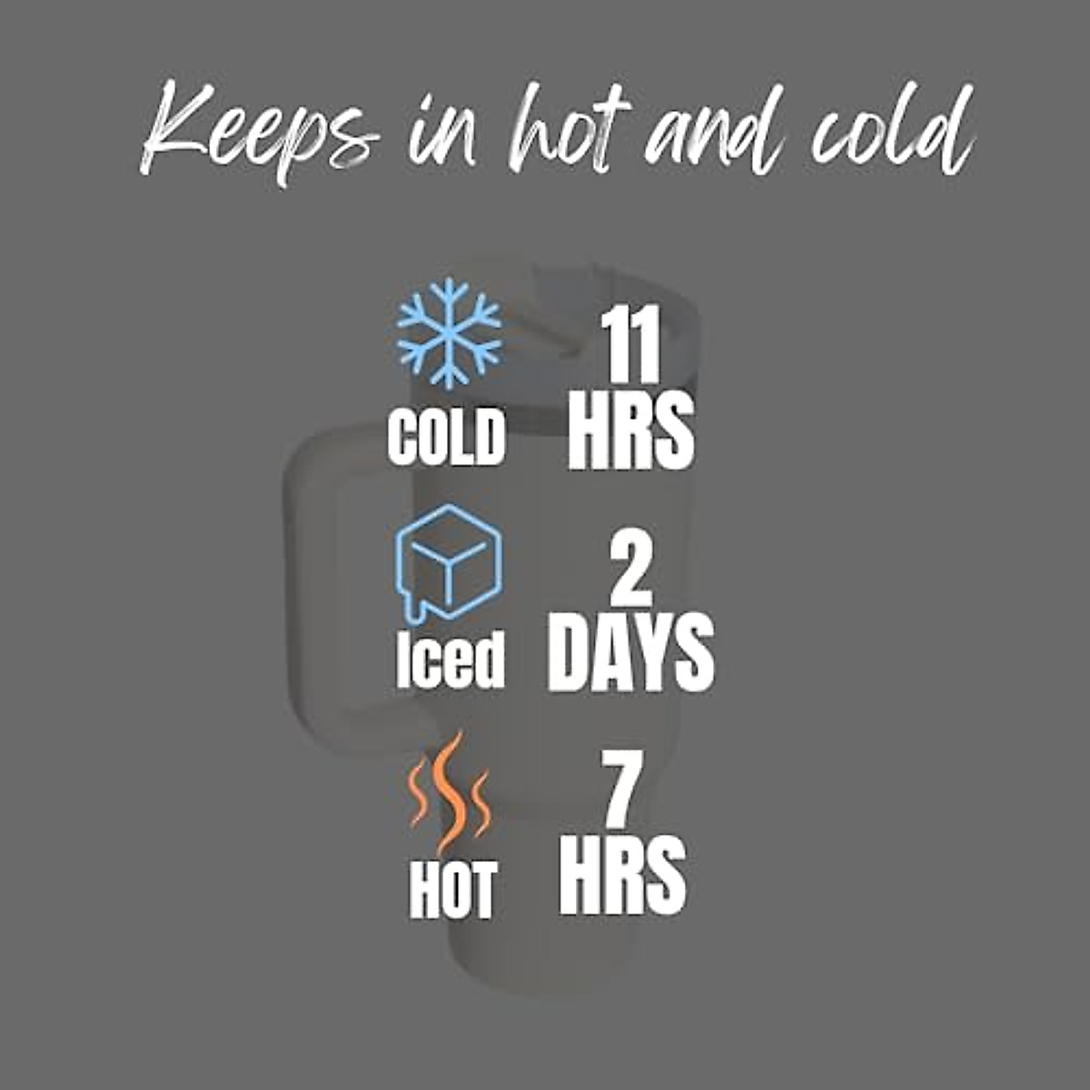 40oz Tumbler with Handle and Straw, Stanley Cup Dupes, Leak Resistant Lid, Insulated Cup, Maintains Cold, Heat, and Ice for Hours (Dune)