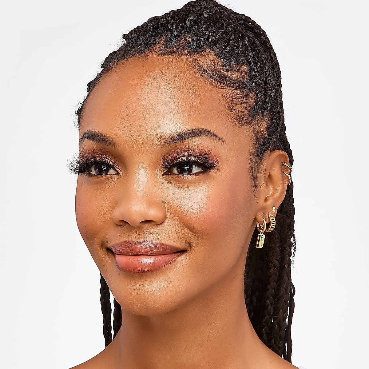 i-ENVY False Lashes, Mink 3D Lashes Value Pack Real Mink Maximum Fluffy Wispy Luxury Glamorous Natural Look Reusable Eyelashes (01)