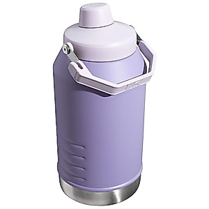 Stanley Iceflow Fast Flow Jug | Recycled Stainless Steel Water Tumbler | Keeps Drink Cold and Iced for Hours | Easy Carry Handle | 96 OZ | Lavender