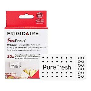 Frigidaire WF3CB Puresource3 Refrigerator Water Filter , White & FRPFUAF1 PureFresh Universal Refrigerator Air Filter