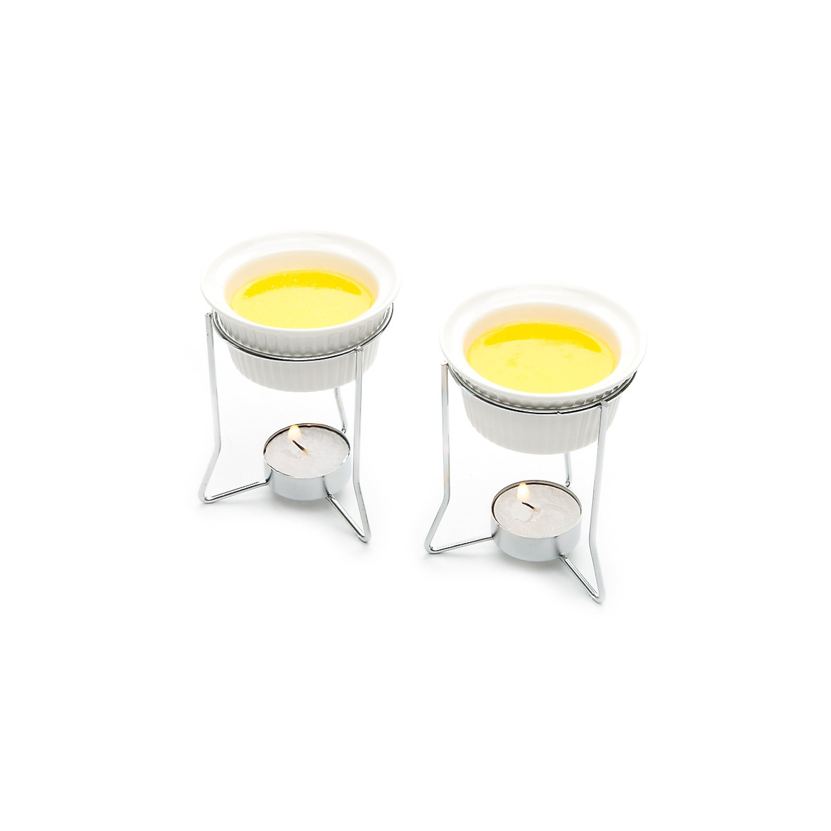 Nantucket Seafood Ceramic Butter Warmers, Set of Two