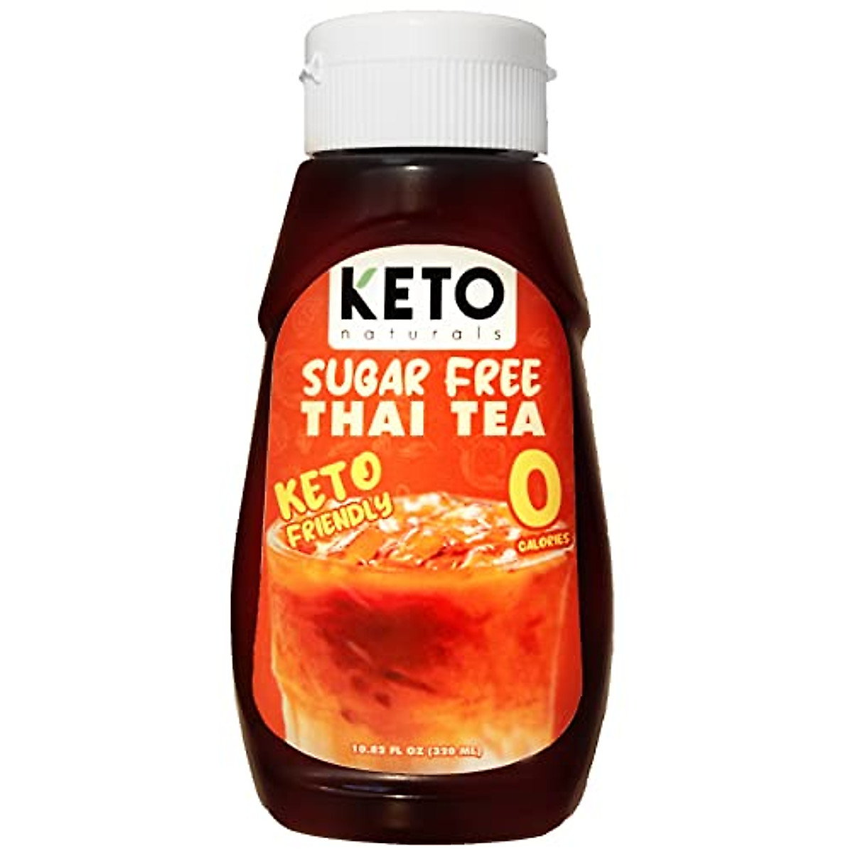 Sugar Free Thai Tea Mix Zero Calories (11.3 Fl Oz) Keto friendly Thai ice tea mix easy to make. Ready to drink mix in minutes. Make 21 cups.