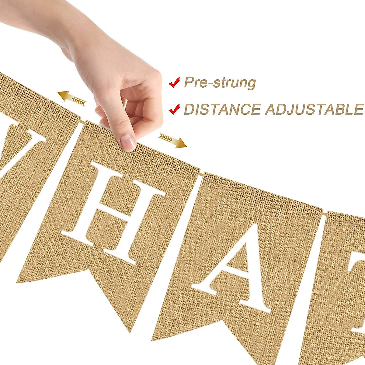 Rainlemon Jute Burlap What Will It Bee Banner Bumble Bee Theme Gender Reveal Boy or Girl Party Garland Decoration