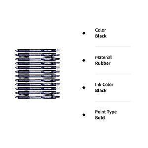 Paper Mate Profile Ballpoint Pen, Bold Point (1.4mm), Black, 1 Pack