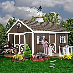 Best Barns Easton 12' X 20' Wood Shed Kit