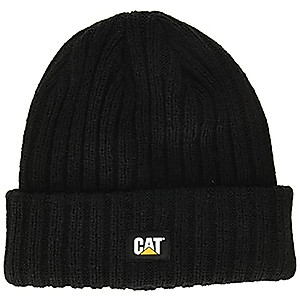 Caterpillar Rib Watch Cap, Black, One Size