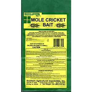 Southern Ag Mole Cricket Bait 5 Percent Carbaryl, 9 Pound