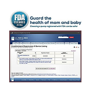 Wearable Breast Pump︱FDA Registered︱Safe, Efficient, and Comfortable︱Hands Free Breast Pump with 3 Modes & 9 Levels︱19/22mm Flange Insert︱2Pcs…