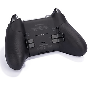 TOMSIN 4 pcs Mini Paddles for Xbox Wireless Elite 2 Controller,Metal Stainless Steel Back Paddles Replacement Parts for Xbox One Elite Controller Series 2 Model 1797 (Black)