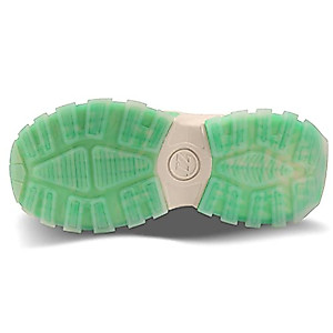 AMLANG Running Shoes Walking Sneakers Women - Tennis Shoes Slip on Mesh Lightweight Breathable Gym Shoes Apricot Size 10.5