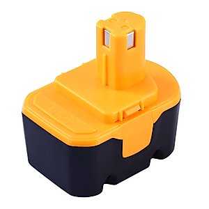 Forrat 1 Pack Replacement for Ryobi 14.4V Battery 3600mAh Ni-Mh Compatible with for Ryobi 14.4 Volt Battery 130224010 130224011 130281002 1314702 1400144 1400655 HP1441 HP1441M HP1442M Battery