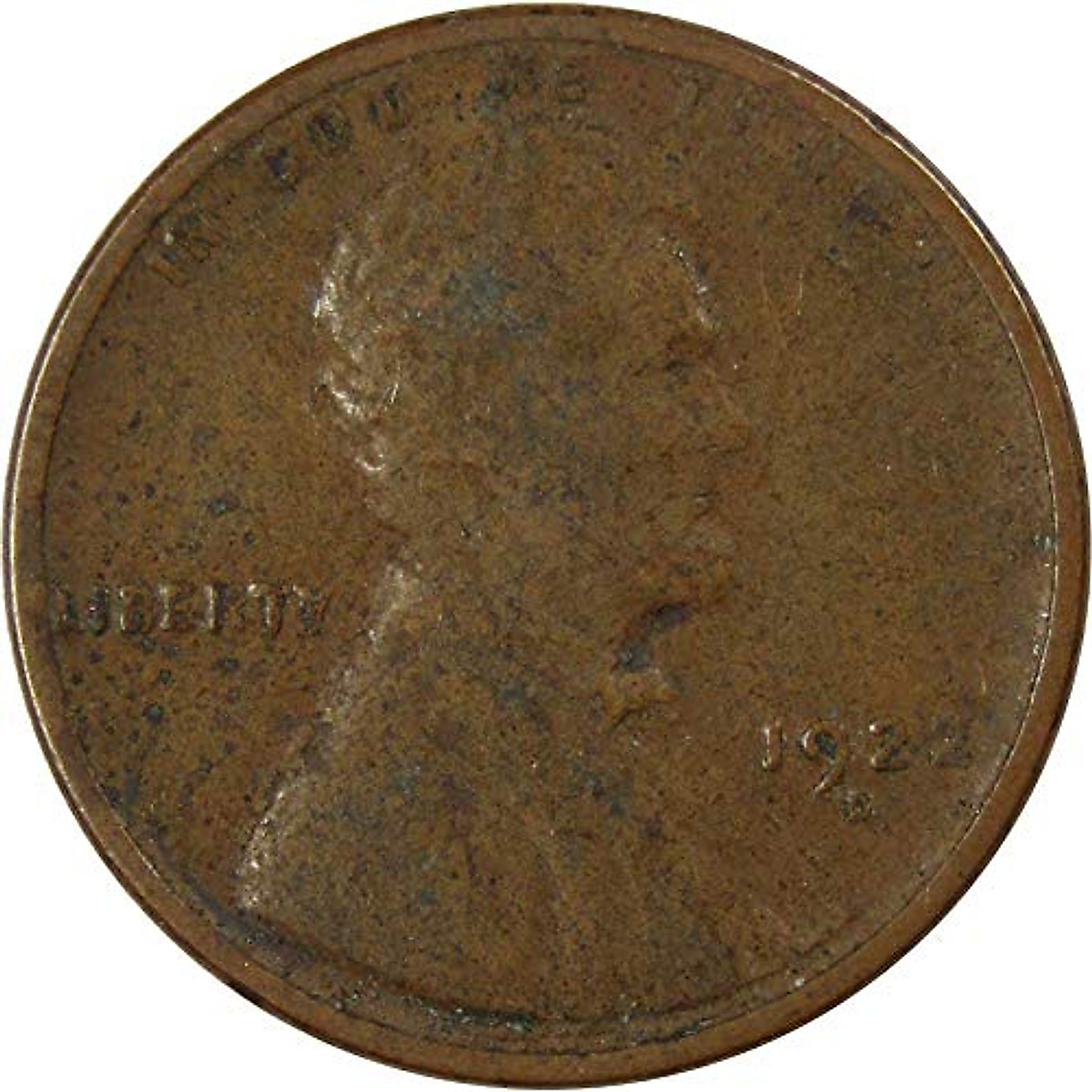 1922 D Lincoln Wheat Cent VG Very Good Bronze Penny 1c Coin Collectible