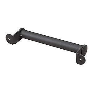 Door Pull 2Pcs Black Carbon Steel Sliding Barn Door Pull Handle for Sliding Barn Door Garden Gates Garages Hardware Kit and Convenience.