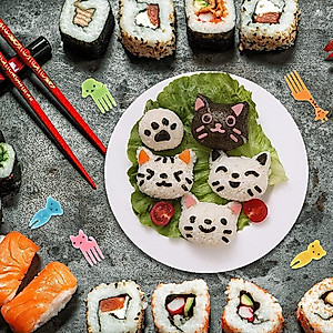 Boil Egg Mold,Egg Rice Mold Hard Boiled Egg Mold,3D Cartoon Egg Fish Car Heart Rabbit Shaper Bento Maker,Sushi Rice Mold Boiled Egg Maker,DIY Rice Ball Bento Mould Accessories for Sushi Making