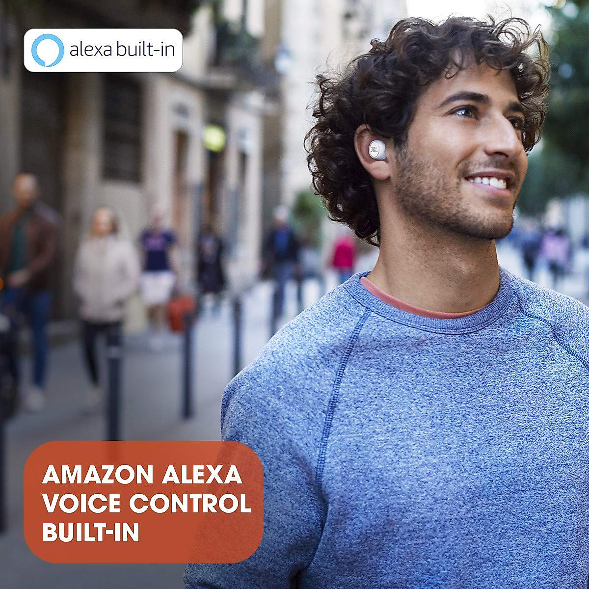 JBL LIVE 300, Premium True Wireless Headphone, White (Renewed)