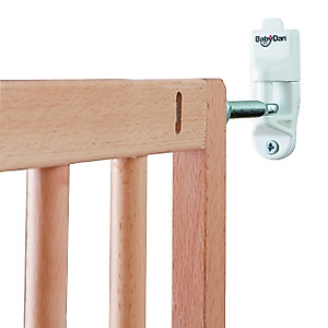 BabyDan Multidan Extending Safety Gate 23.9" - 40.1", Beechwood