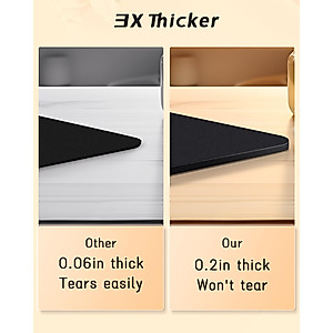 Pusunas Birthday Decorations, Happy Birthday Gifts for Men Women Him Her, 18" X 12" Large Creative Signature Guest Book Signing Birthday Card Board, Black Gold Anniversary Party Decorations