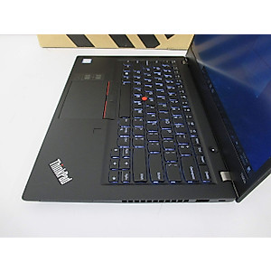 Lenovo ThinkPad T490s Laptop, Intel Core i7-8665U, 16GB RAM, 512GB SSD, Windows 10 Pro 64-bit (20NX0072US) (Renewed)