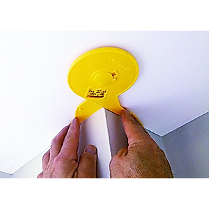 General Tools Crown King Molding Cutting Jig #881 with Protractor, Yellow