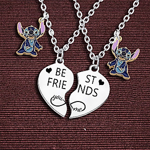 Friend Matching Necklace Friendship Necklace Graduation Gifts for Women Friend Gifts Christmas Birthday Gifts for Friends