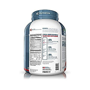 Dymatize ISO100 Hydrolyzed 100% Whey Protein Isolate Strawberry -- 5 lbs