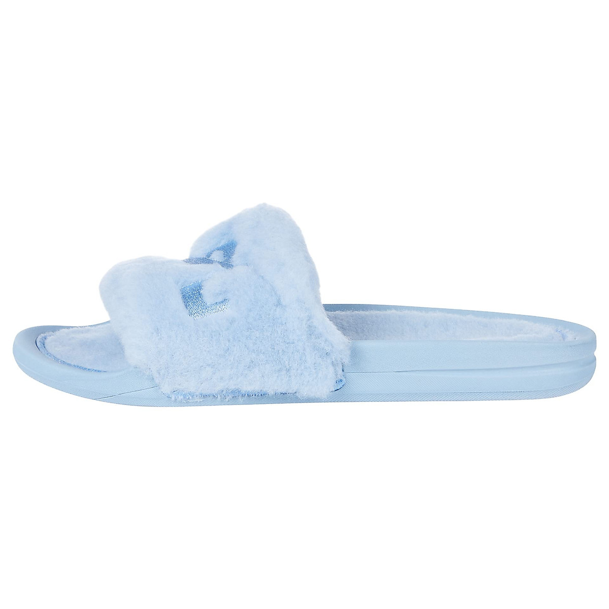 APL: Athletic Propulsion Labs Women's Shearling Slide, Ice Blue, 8