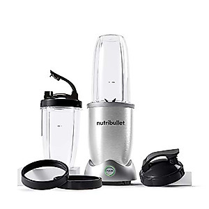 NutriBullet N12-1001 10pc Single Serve Blender, Includes Travel Cup, One Size, Gray
