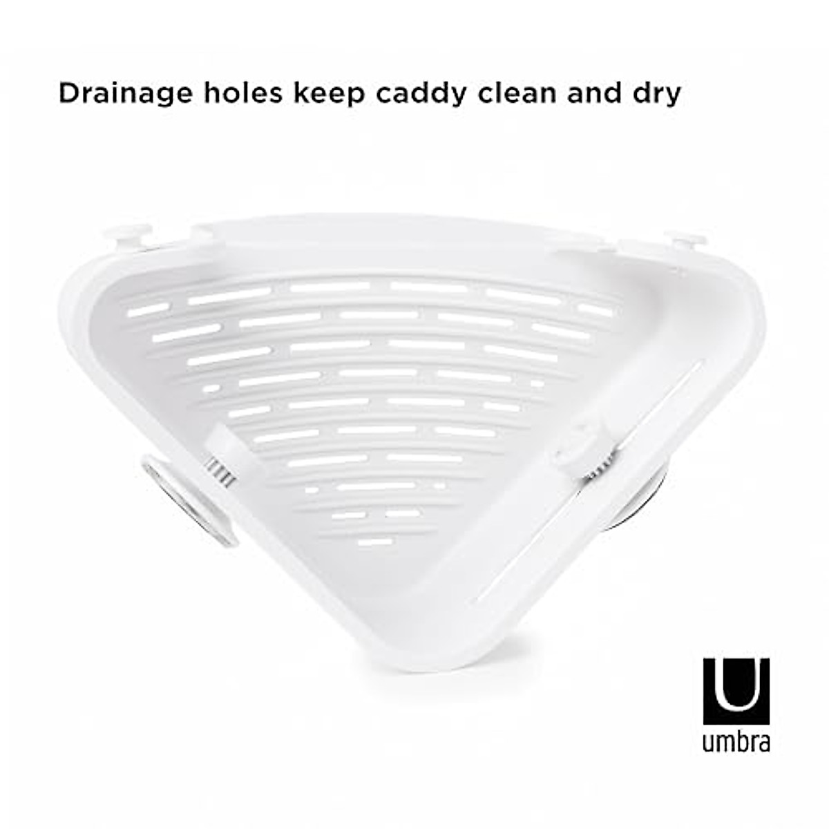 Umbra Flex Gel Lock Corner Shower Bin