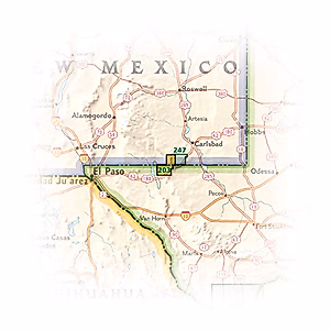 Guadalupe Mountains National Park Map (National Geographic Trails Illustrated Map, 203)