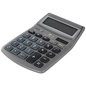 Genie 540 Elegant Designer Desktop Calculator 10 Digits Timeless Design Silver
