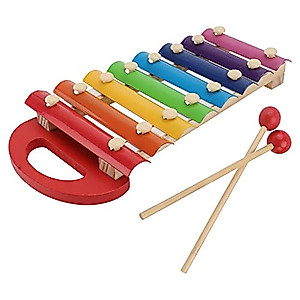 Balacoo 1set Bird Xylophone Toy Parrot Hanging Wood Music Toys Chicken Coop Pecking Toy Parrot Parakeets Molar Tearing Toys for Parrots Parakeets