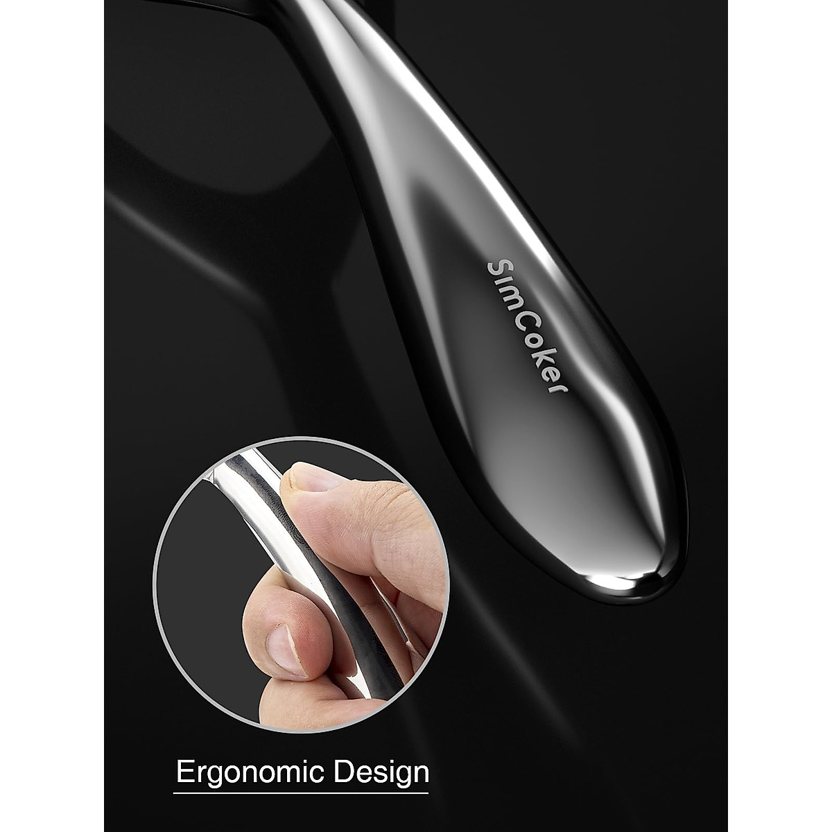 SimCoker Vegetable Peeler For Kitchen, Premium Potato Peelers 304 Stainless Steel, Ultra Sharp Blade, Ergonomic Non-Slip Handle, 5 Years Of Warranty…