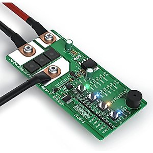 Spot Welder Control Board, 6 Gear Adjustable Spot Welding Machine Lithium Battery Control Board Kit DIY 18650/26650 Batteries, Portable Mini Handheld Welder, Spot Welder PCB Circuit Board (100-900A)