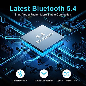 Friencity Bluetooth 5.3 Receiver for Speaker, Bluetooth Audio Receiver Adapter for Car Stereo Home Stereo Amp Wired Headphones, Hi-Fi Music Wireless AUX Adapter with 3.5mm RCA Jack, 20H Playtime