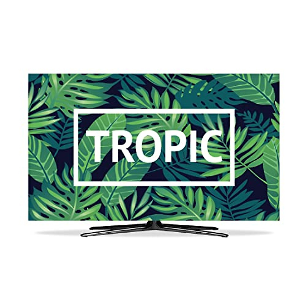 LILIKY Universal 28''-80'' TV Dust Cover, TV/Computer Screen Protection Cover, Premium Quality Wrinkle Free Polycotton Indoor Cover Cloth (Color : C, Size : 22in(54 * 35 * 5cm))