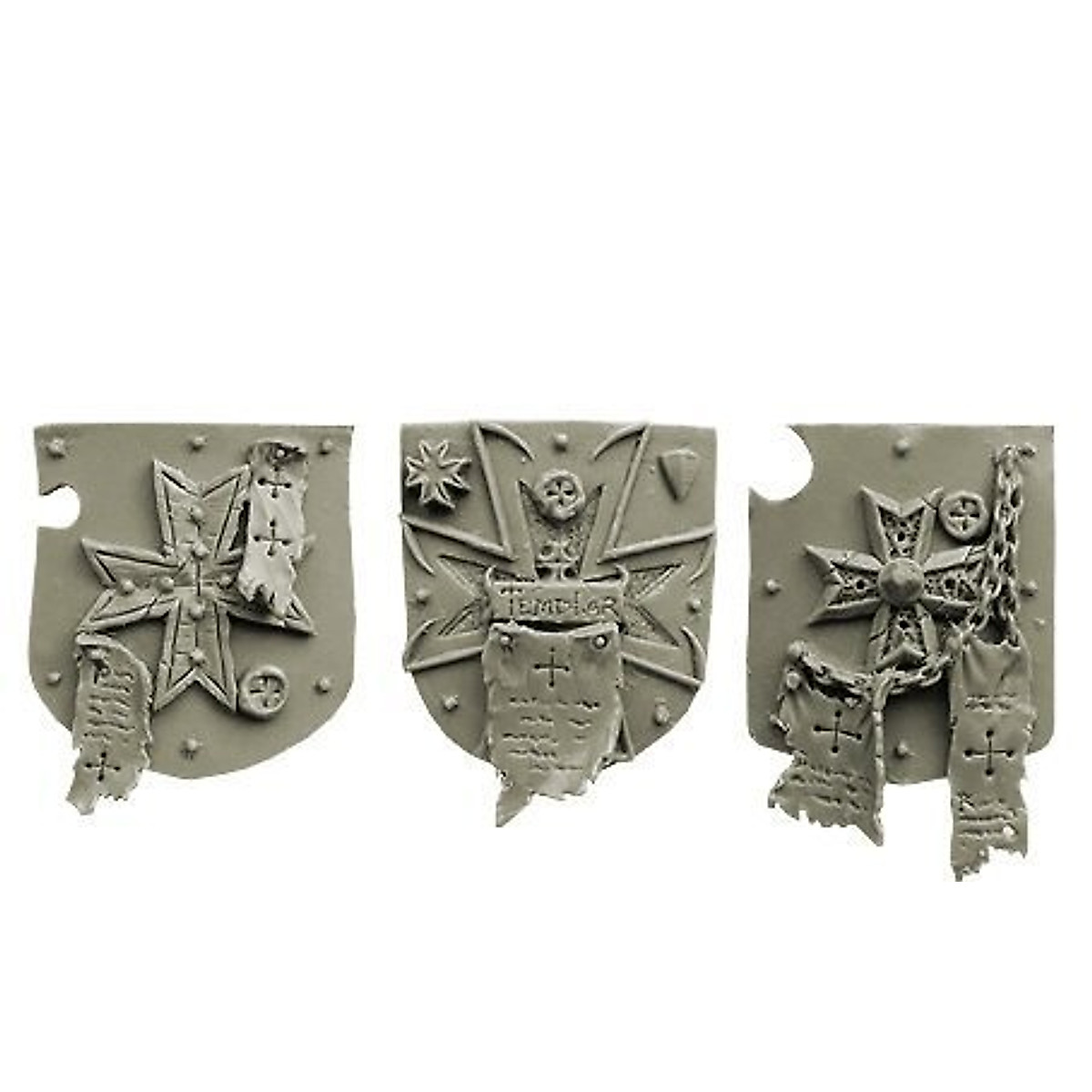 Spellcrow Templar Space Knights: Heavy Large Shields (Ver.2)