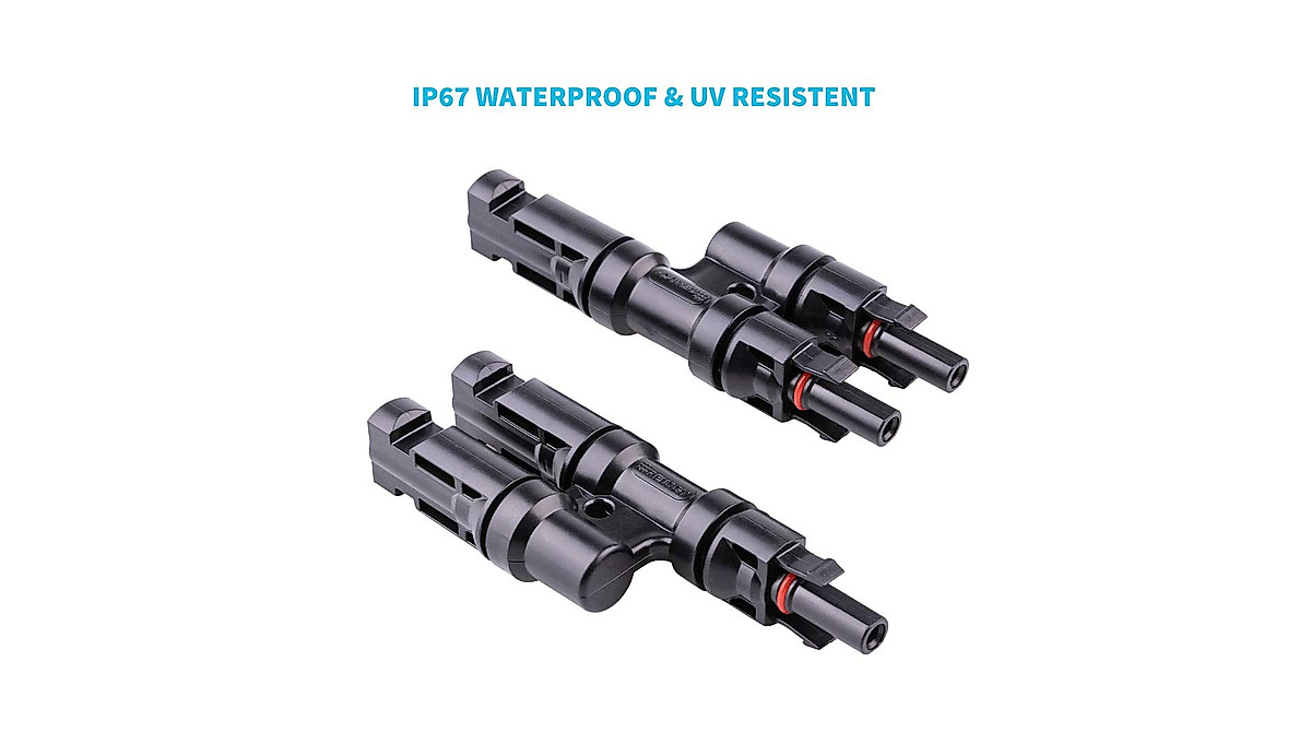 Renogy Accessory 200W Solar Panel Systems w/ 8Ft Tray Cable, 20Ft 10 ...